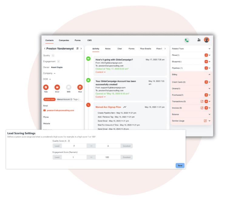 CRM - GlideCampaign