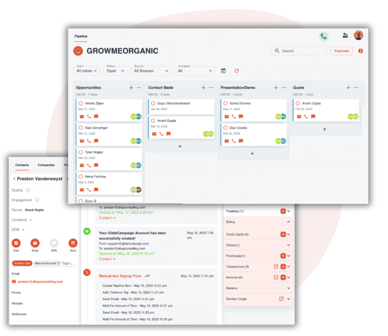 CRM - GlideCampaign