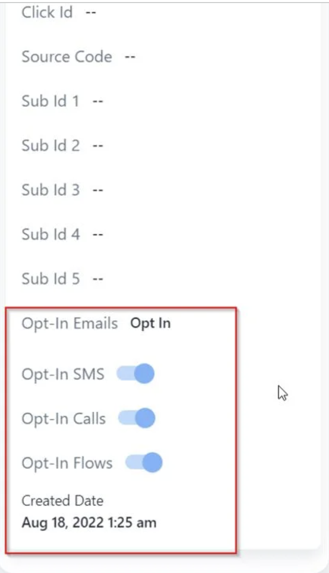 How to check the opt-in status of your contact? - GlideCampaign
